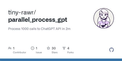 Github Tiny Rawrparallelprocessgpt Process 1000 Calls To Chatgpt