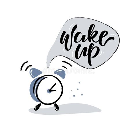 Wake Up Stock Vector Illustration Of Clock Background 144645944