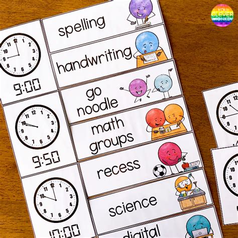 Why And How To Use A Visual Timetable Effectively Artofit