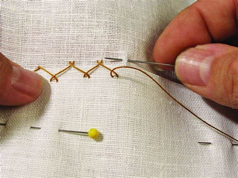 Sewing Stitches By Hand