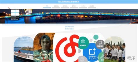 计算机毕业设计Node js Vue社区疫情防控信息管理系统程序 源码 LW 部署