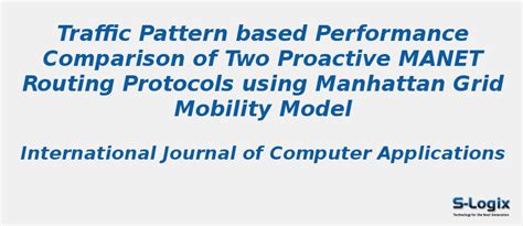 Traffic Pattern Based Performance Comparison Of Two Proactive Manet