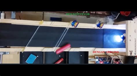 Mini Conveyor Dengan Arduino Untuk Menyortir Barang Youtube