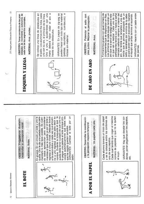 215 Juegos Para Educacion Fisica En Primaria Pdf