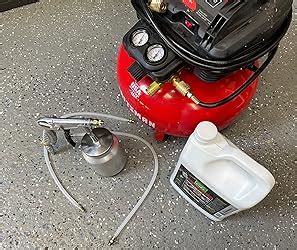 Amazon Com TCP Global Air Rust Proofing And Undercoating Gun With Gauge Suction Feed Cup