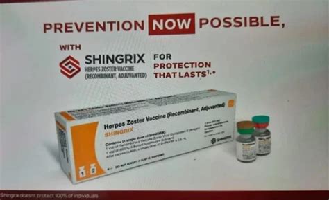 Shingrix Vaccine At ₹ 8500 Box Herpes Zoster Vaccine In Bengaluru Id 2854204002648