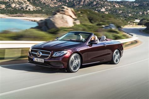 2018 Mercedes Benz E Class Convertible Pricing For Sale Edmunds