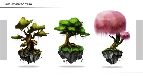 Trees Concept Art On Behance