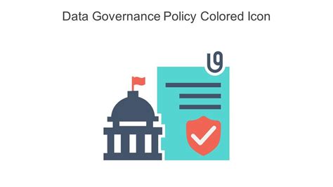 Data Governance Policy Colored Icon In Powerpoint Pptx Png And Editable Eps Format Ppt Powerpoint