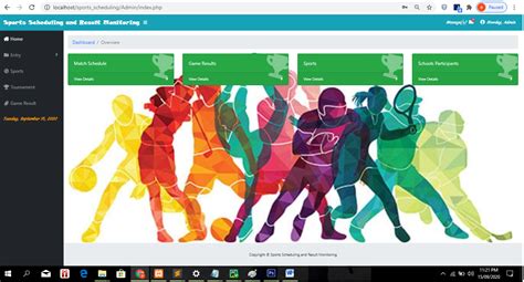 Sports Management System Project In Php With Source Code