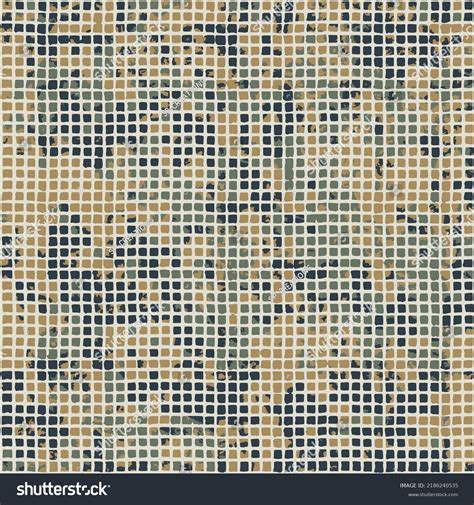 Irregular Abstract Grid Pattern Seamless Texture Stock Vector Royalty