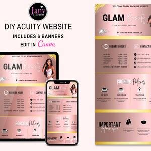 DIY Acuity Site Acuity Scheduling Template Acuity Scheduling Template Acuity Website Design