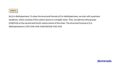 Solved Draw The Chemical Structural Formula Of A 3 4 Dimethylhexane