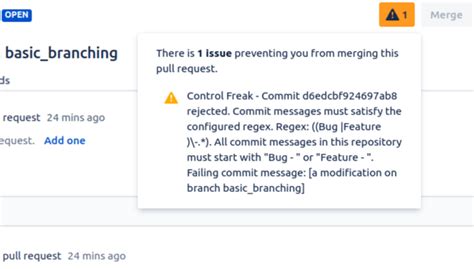 control freak commit checkers and jira hooks for bitbucket