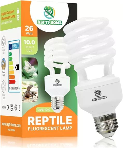 REPTILE UVB LIGHT Bulb W UVA UVB Fluorescent Lamp Bulb PicClick UK