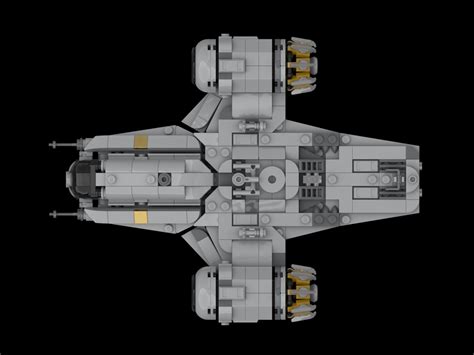 Lego Moc Razor Crest Starship Collection Midi Scale By Warc0re