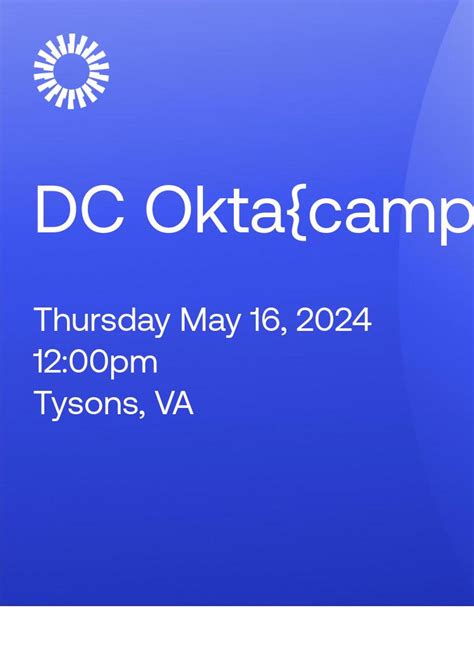 Dc Okta Camp Patrick Conaway