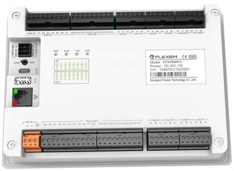 Flexem 7inch Hmi Plc Integrator Fe7070w 32m Single Phase At Rs 11111 Piece In Ahmedabad