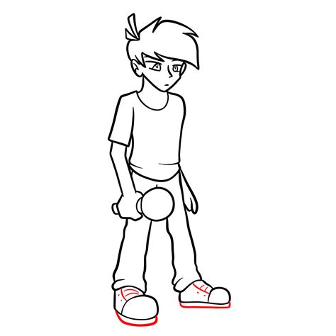 How To Draw Mini From FNF Vs Bob And Bosip Mod