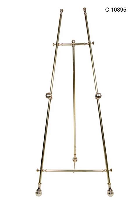 Gold Golden Brass Easel Stand For Display At Best Price In Moradabad Id 23218352162