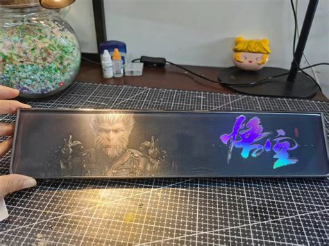 Black Myth Wukong Keyboard Holder Handmade Custom Resin Hand Support