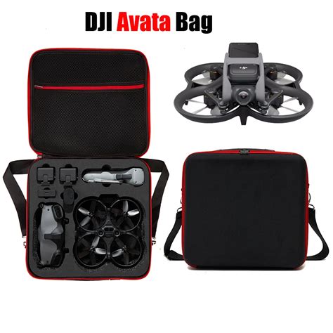 Dji 아바타 드론용 휴대용 여행 운반 케이스 배터리 보관 숄더백 원격 고글 2 Vr 안경 핸드백 액세서리