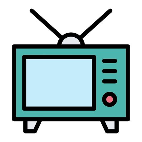 Premium Vector Television Vector Icon Design Illustration