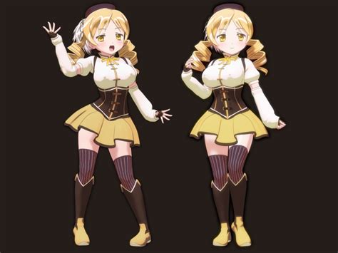 Safebooru Blonde Hair Drill Hair Mahou Shoujo Madoka Magica Myu