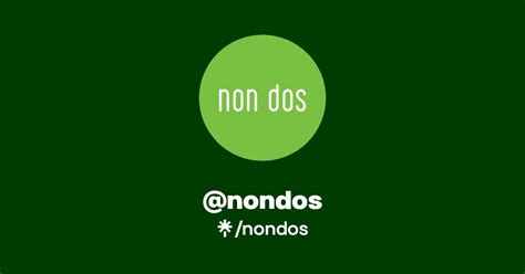 Nondos Instagram Facebook Linktree