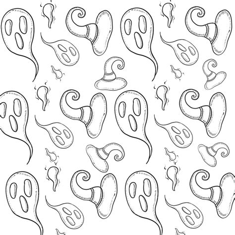 할로윈 일러스트 테두리 할로윈 할로윈 파티 할로윈 카니발 밤 Png 일러스트 및 Psd 이미지 무료 다운로드 Pngtree