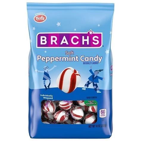 Brachs Soft Peppermint Candy 10 Ounce 4 Per Case