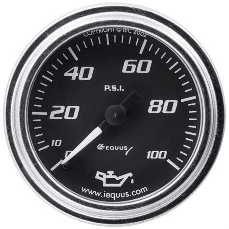 Equus E7500 7000 Series 5 Gauge Set 3 3 8 Inch Mech Speedometer