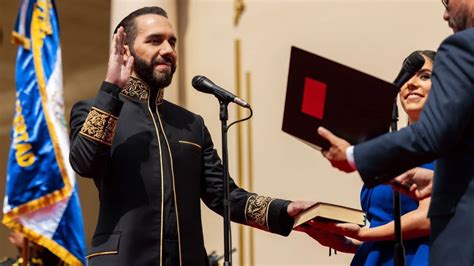 Nayib Bukele Toma Posesión De Su Segundo Mandato En El Salvador