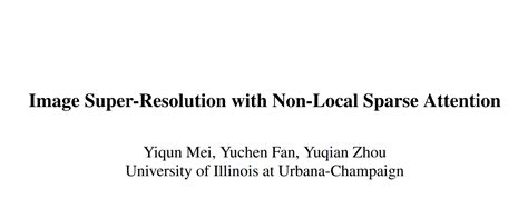 Polarized Self Attention Towards High Quality Pixel Wise Regression 郑之杰的个人网站