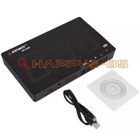 SNDWAY SW 525B DIGITAL Sound Level Meter 30 130db Screen Display Noise Meter 123 86 PicClick AU