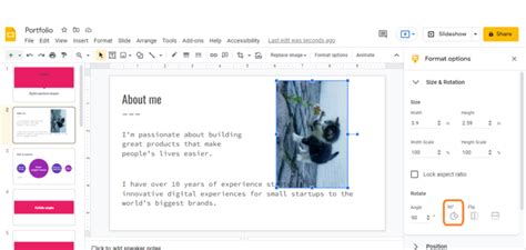How To Rotate An Image In Google Slides Quick Guide PresentationSkills Me