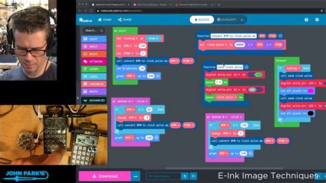 Makecode Minute Pocket Operator Clock Adafruit Johnedgarpark