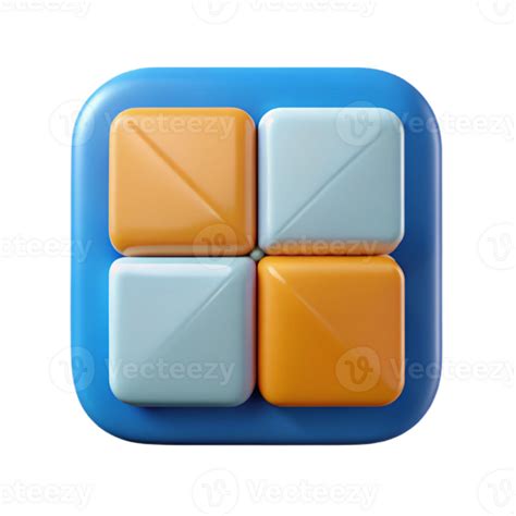 Ethereal Breathtaking Square Character Divided Into Four Equal Quadrants Geometric Design