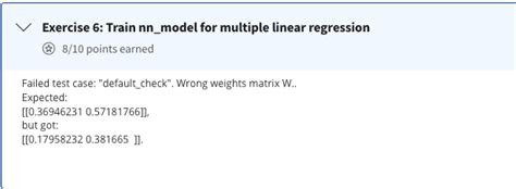 C1 W3 Grader Issue Linear Algebra For Machine Learning And Data Sc