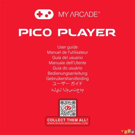 My Arcade Mega Man Pico Player Pro VGDB Vídeo Game Data Base