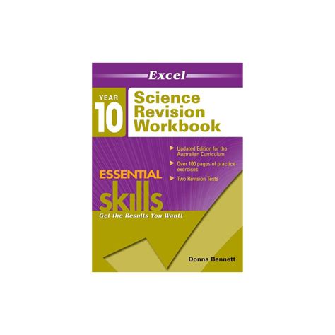Excel Essential Skills Science Revision Workbook Year 10 Donna Bennett