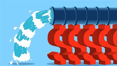 달러 홍수 인플레이션 통화 완화 연준 통화 금리 인상 정책 경제 활동을 촉진하고 자본 비용을 줄이기 위한 국가 정책 달러 기호로