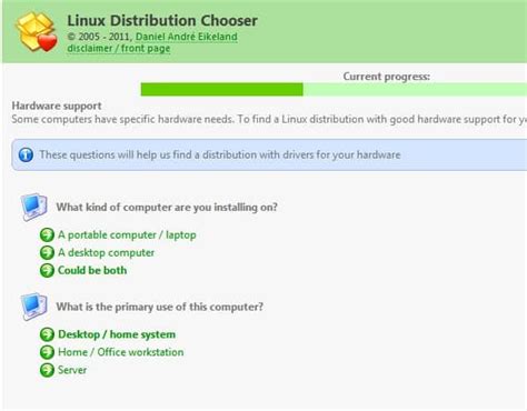 Linux Distribution Chooser Ghacks Tech News