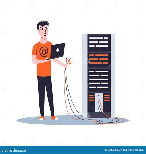 Sysadmin Maintaining Or Repairing Server Maintaining Work Repairing And Adjusting Network