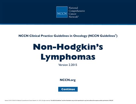 Nccn Guidelines Cutaneous Lymphoma Foundation