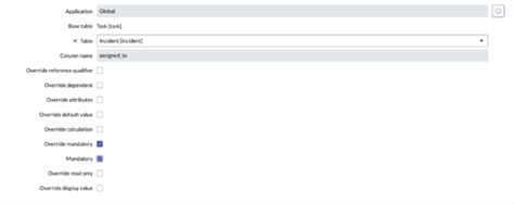 What Is A Dictionary Override In ServiceNow The Snowball
