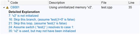 Microsoft C Code Analysis Warnings With Key Events C Team Blog