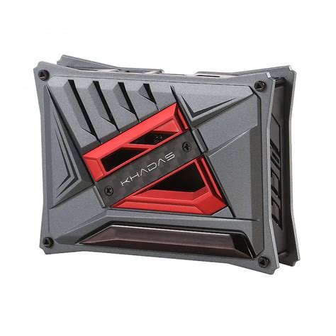 Khadas Diy Case Case For Khadas Vim Polycarbonate Black And Red