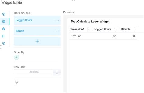 Adding A Calculate Layer To A Widget Mspbotsai