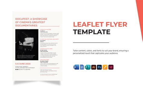 Free Editable Leaflet Templates In Word To Download